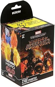 Amazon.com: Marvel HeroClix: Wheels of Vengeance (Single Booster ...