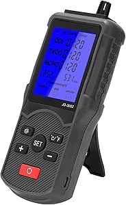 Gas Detector, Multifunctional Air Quality Tester CO2 TVOC Meter ...