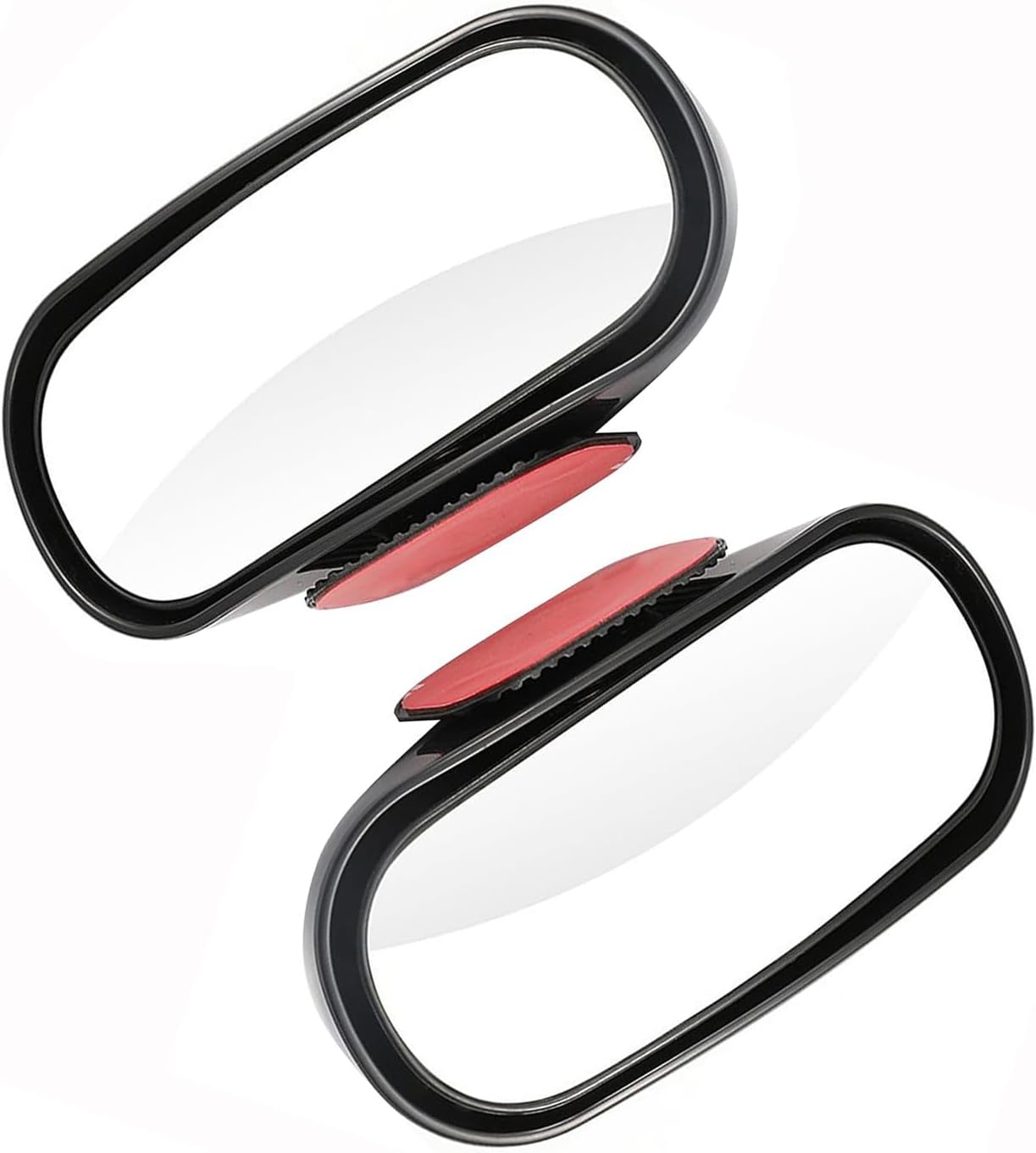 Amazon.com: SANMLX Blind Spot Mirror for Car, HD Glass Convex Side ...