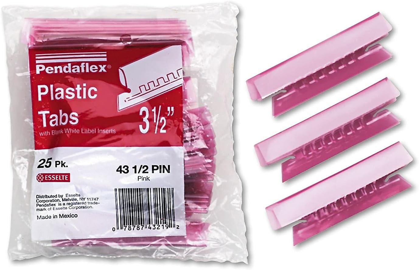 Amazon.com : 100 Pieces 4 Inch Hanging File Folder Tabs and Inserts ...