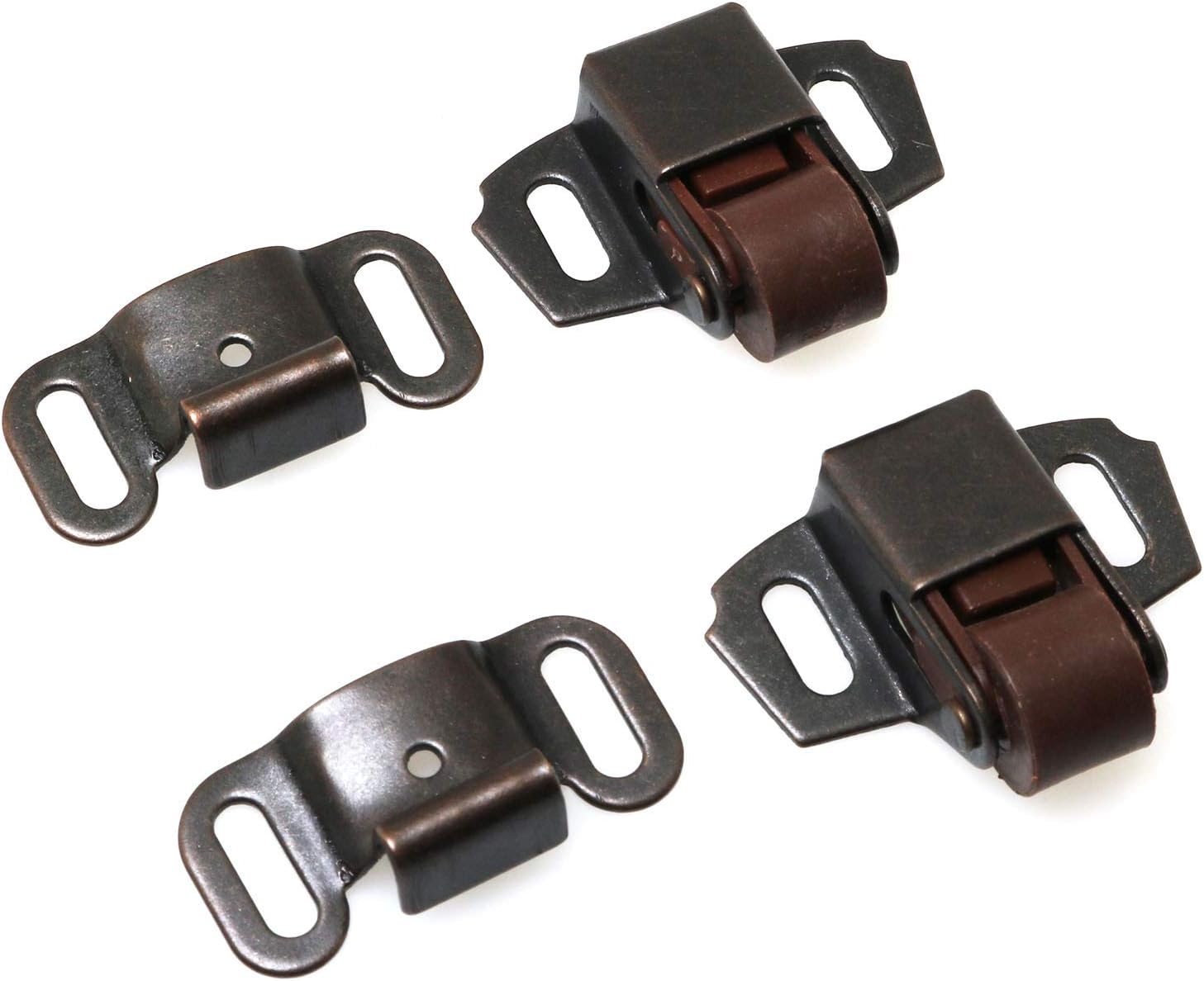 E-outstanding Roller Catch 2PCS Copper Tone Single Roller Catch for ...