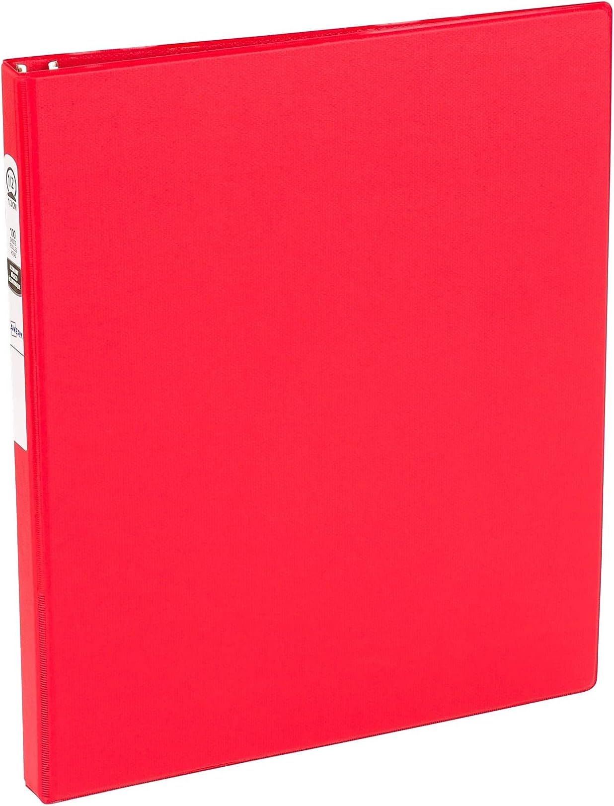 Amazon.com : Avery Economy Binder with 1/2 inch Round Ring, Red, 1 ...