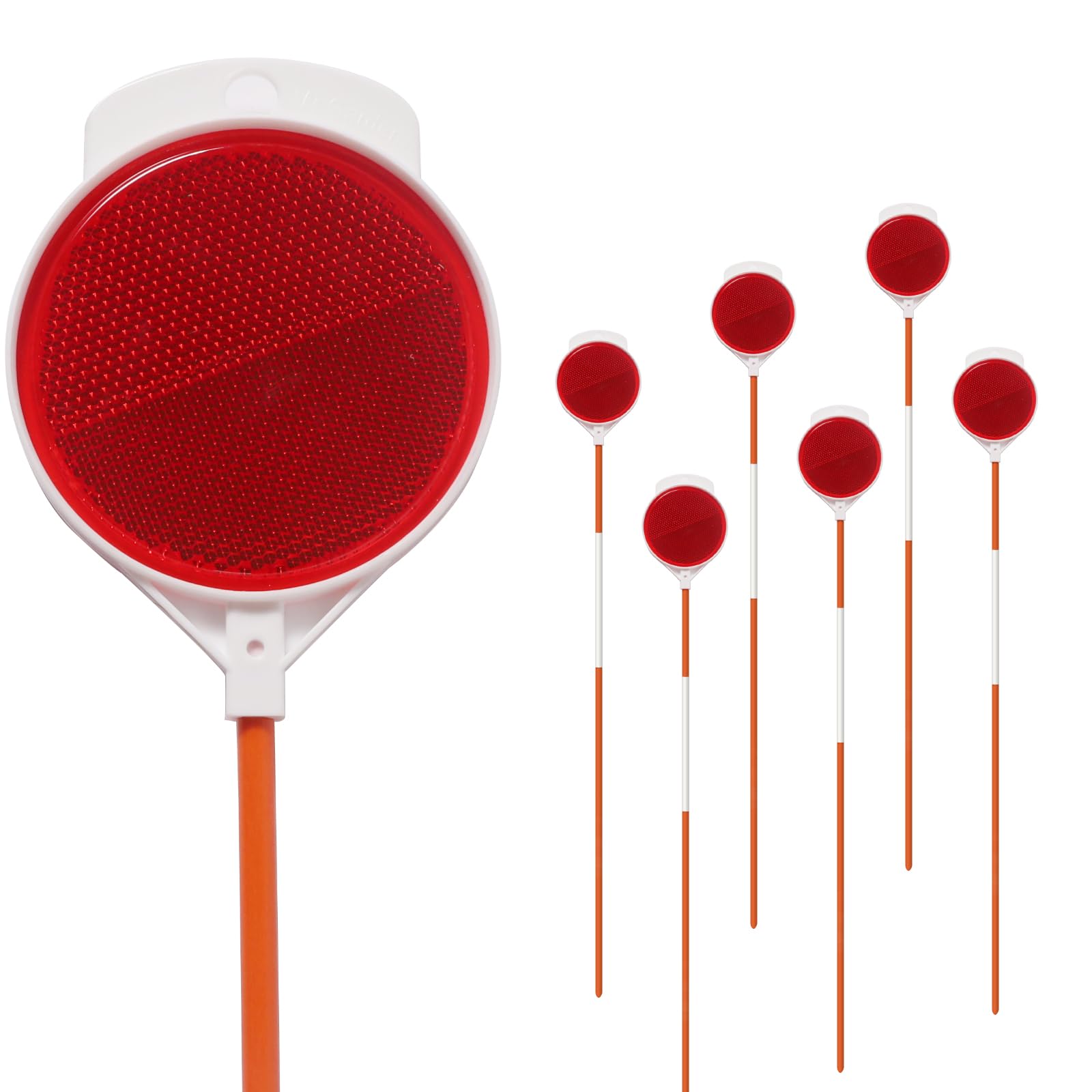 Snapklik.com : FiberMarker 48 Inch Reflective Driveway Markers,Solid ...