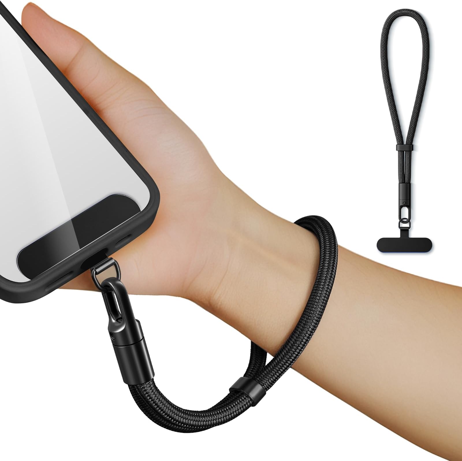 newplenty Handykette Kurz Universal,Verstellbar Handyanhänger, Schlüsselband, Handschlaufe ...