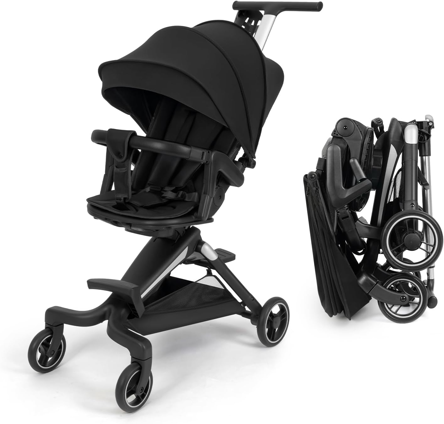 Amazon.com : eaocrhu Convenience Stroller Lightweight Stroller Fold ...