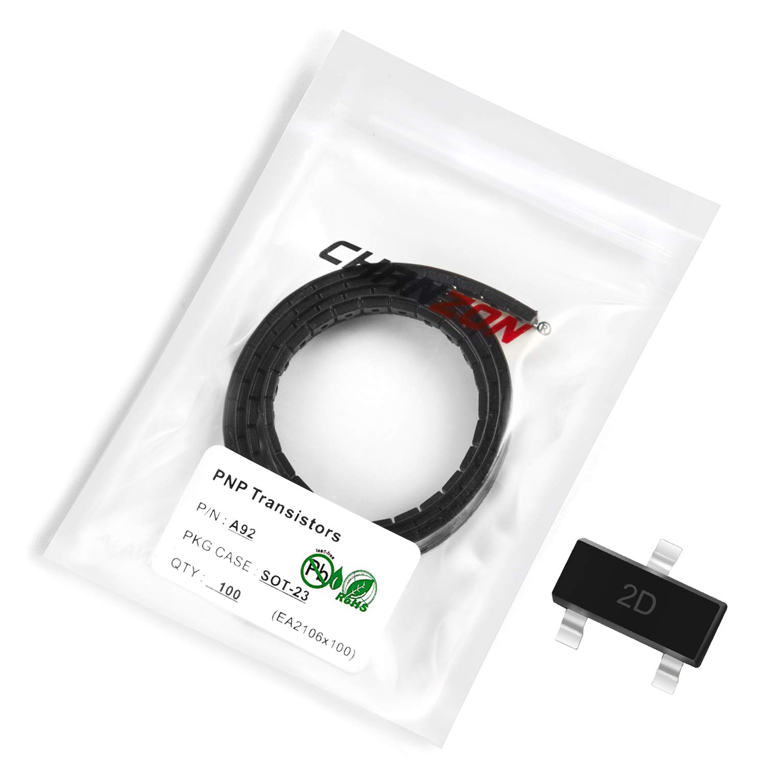 Snapklik.com : Chanzon MMBTA92 A92 SOT-23 PNP Power BJT Bipolar ...