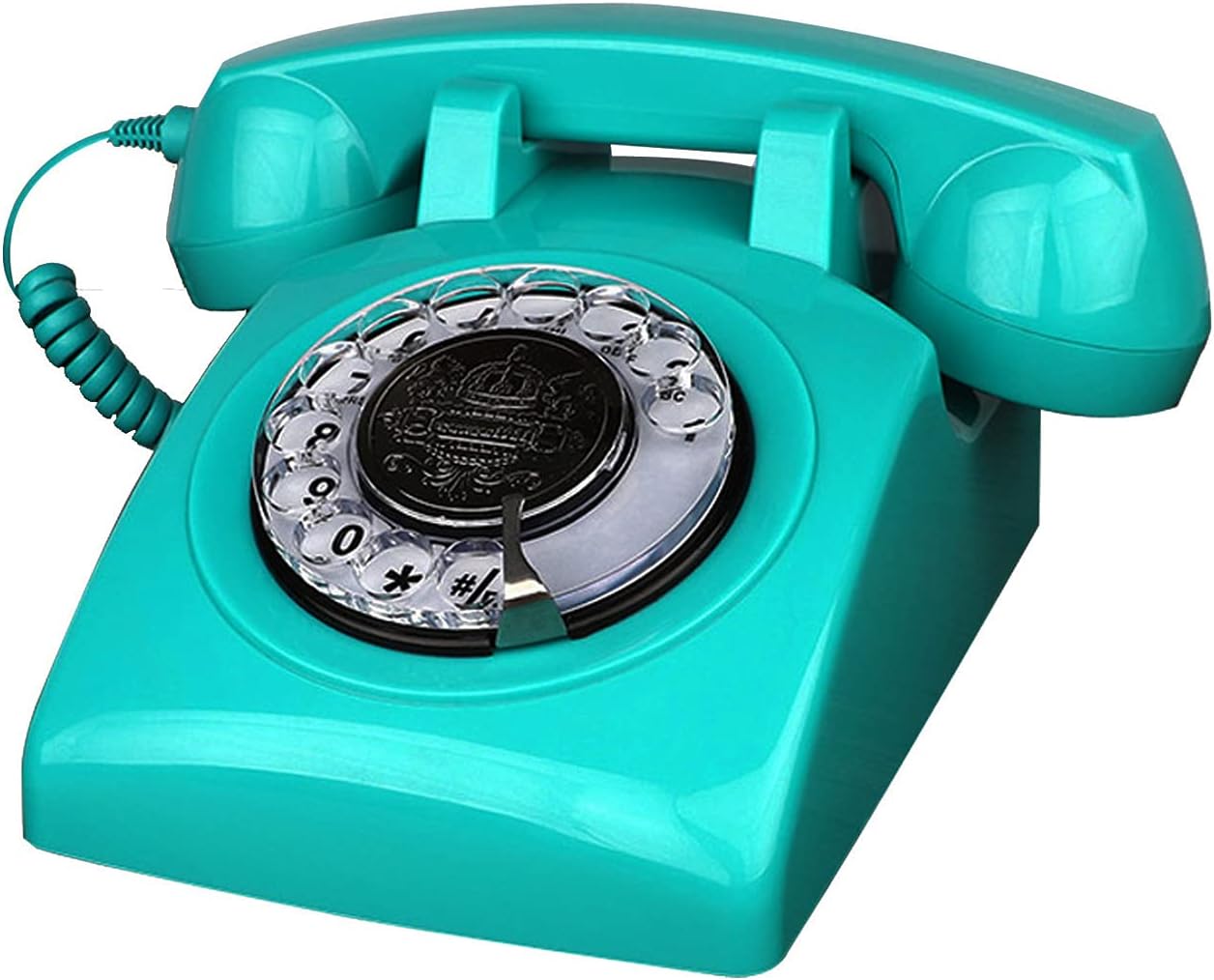 Wild and Wolf Retro 746 Telephone | French Blue: Amazon.co.uk ...