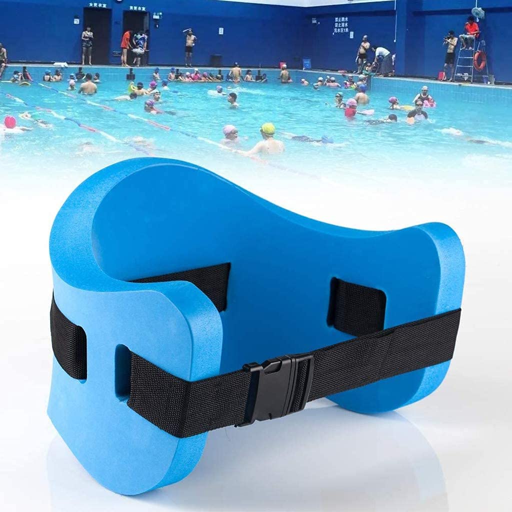 Buy Cloyster Swimming Back Float, Swim Belt Bubble with Adjustable 4 ...