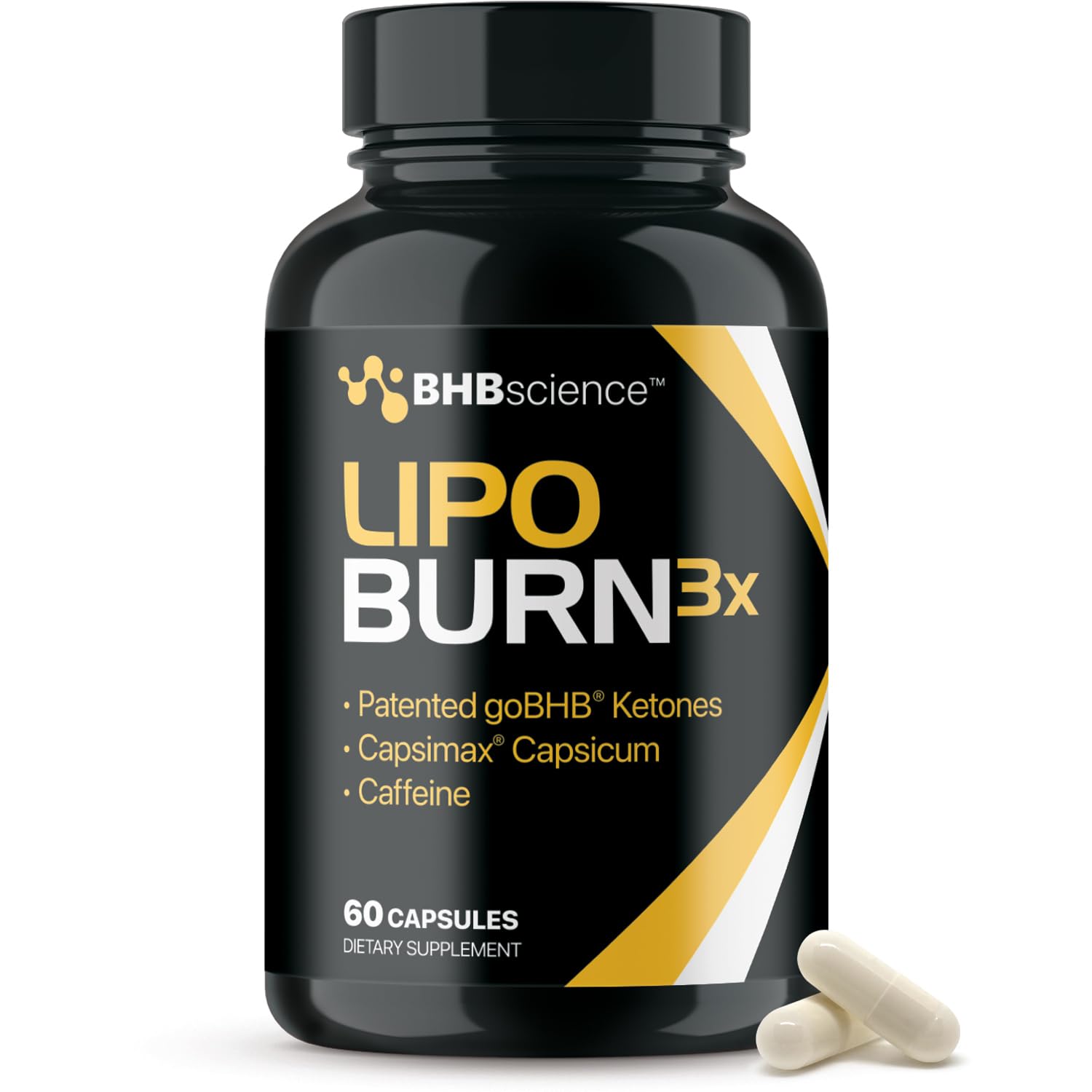 Amazon.com: Lipo Burn Keto BHB Exogenous Ketones Supplement - BHB ...