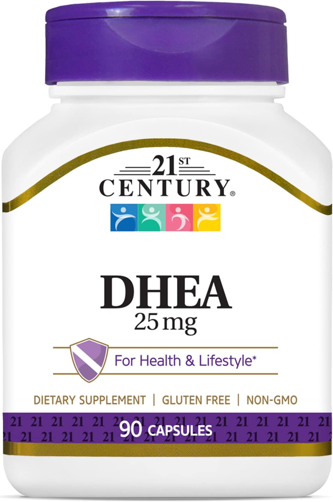 Amazon.com: 21st Century DHEA 25 mg Capsules, 90 Count : Health & Household