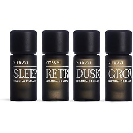 Amazon.com: Vitruvi Stone Diffuser, Ceramic Ultrasonic Essential Oil ...