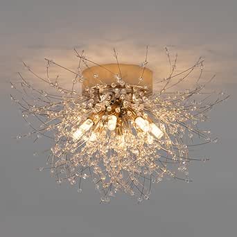 Amazon.co.jp: Chende CEI-HH-01-JP Ceiling Light, Stylish, Nordic, 8 ...