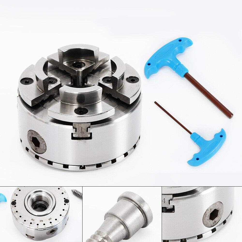 M33 Mandrin à Tour à Bois Mandrin Central 3,75 " Mandrin à 4 MâChoires ...