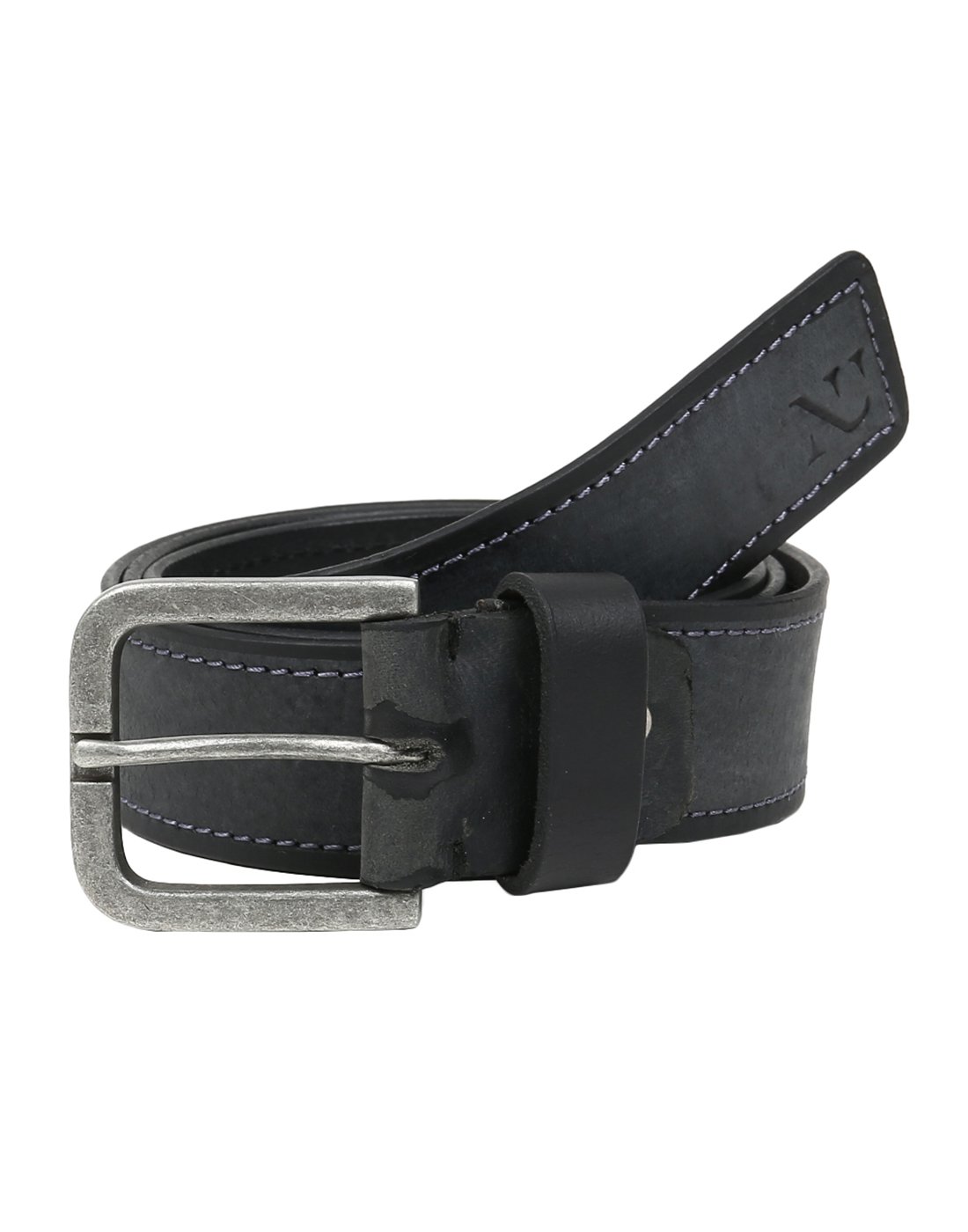 Buy Numero Uno Black Leather Belt at Amazon.in