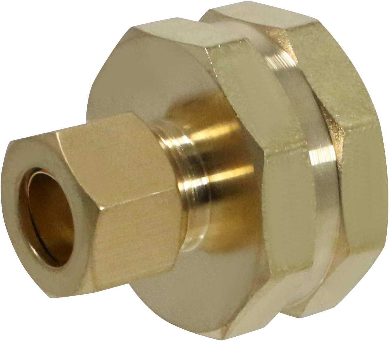 Amazon.com : Hooshing 1/4" NPT to 3/4" GHT Garden Hose Adapter Double ...