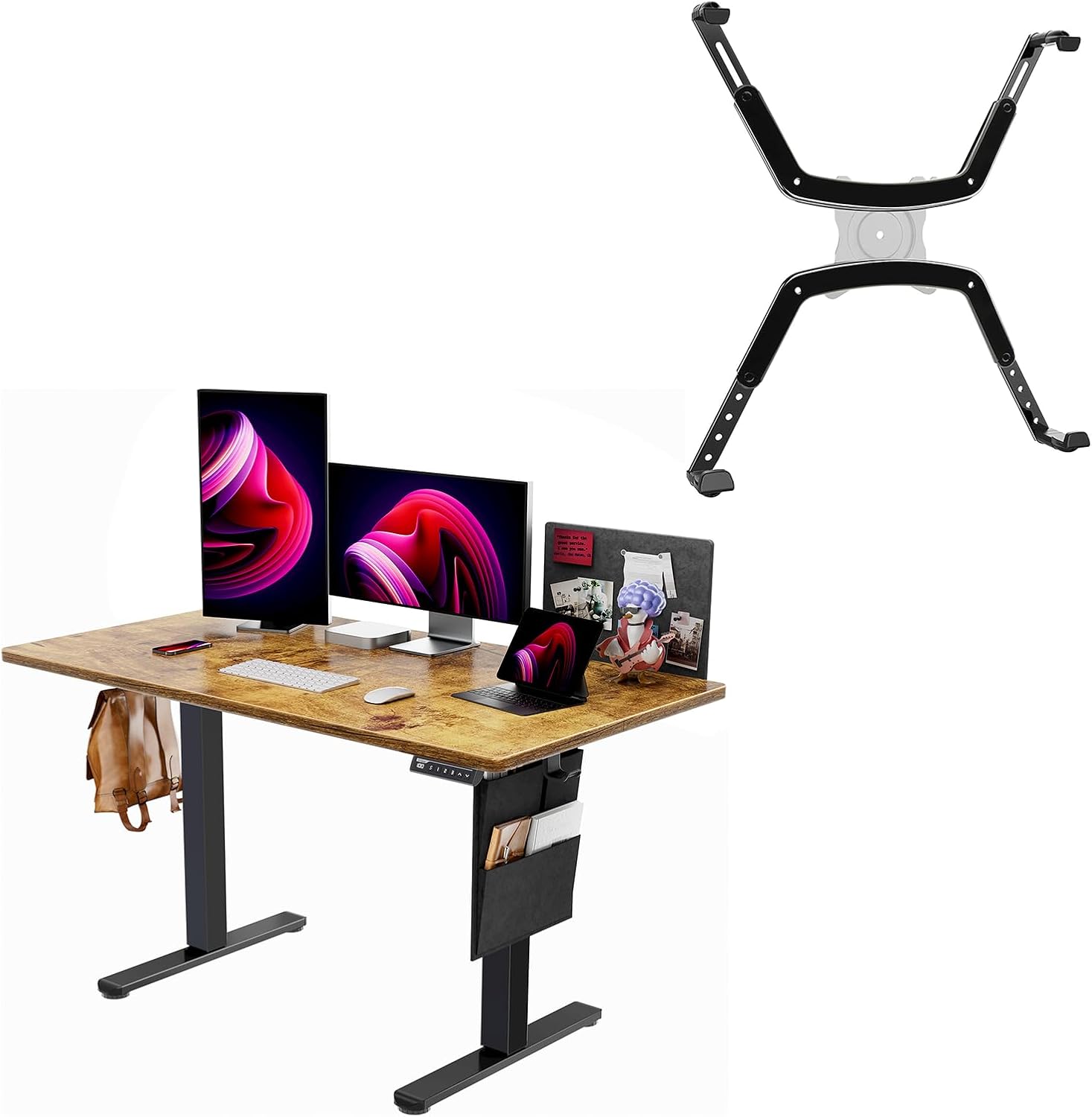 Amazon.com: ErGear Adjustable Height Electric Standing Desk with ...