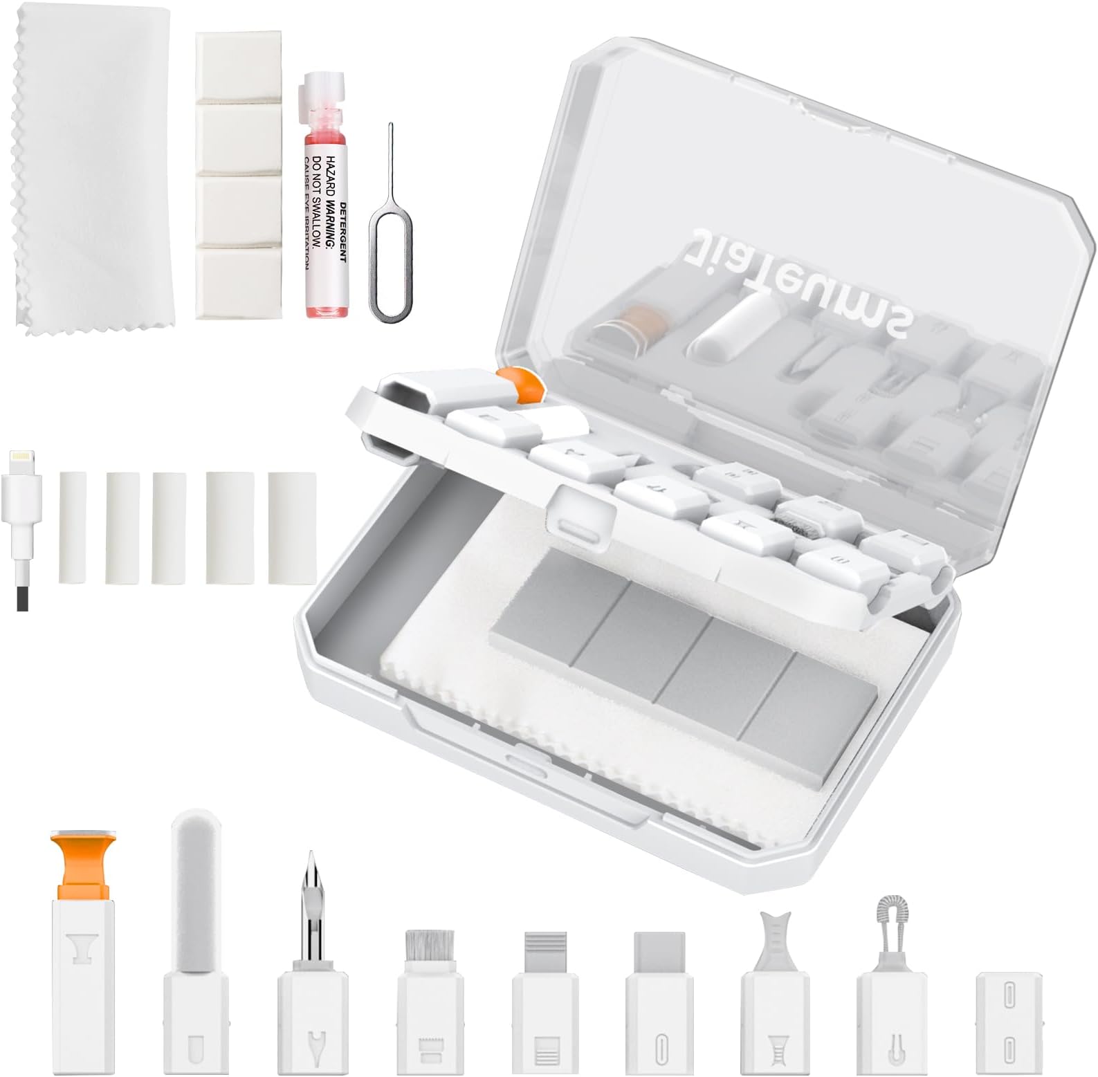 Amazon.com : JiaTeums iPhone Charging Port Cleaning Tool,USB C Cleaning ...