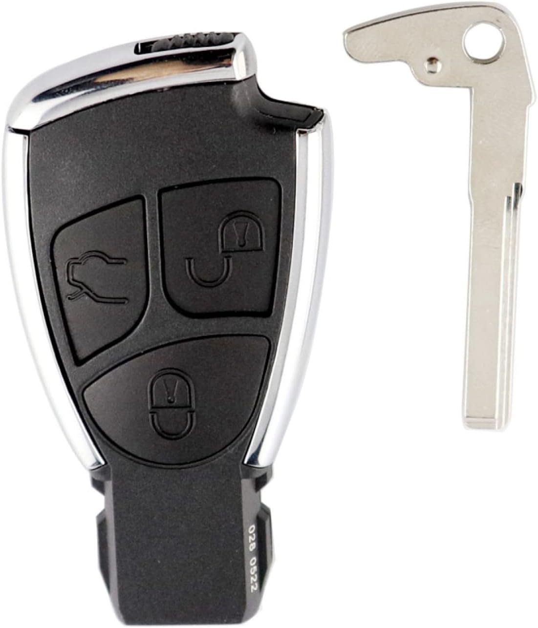 Amazon.com: Oulesh Car Key Fob Cases for Mercedes Benz C/B/E Class W203 ...