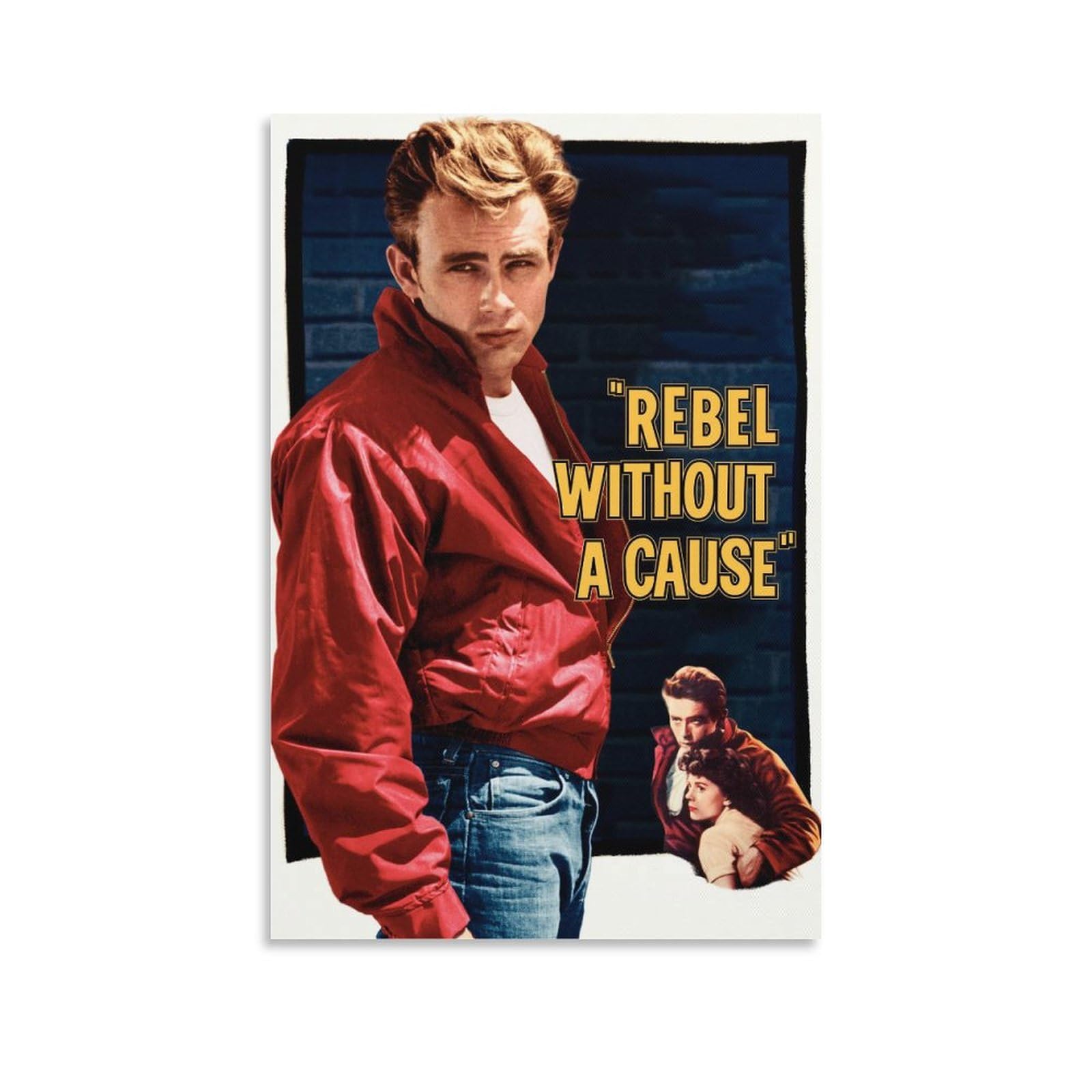 Amazon.com: Rebel Without A Cause 50s Movie Poster Poster Cool Artworks ...