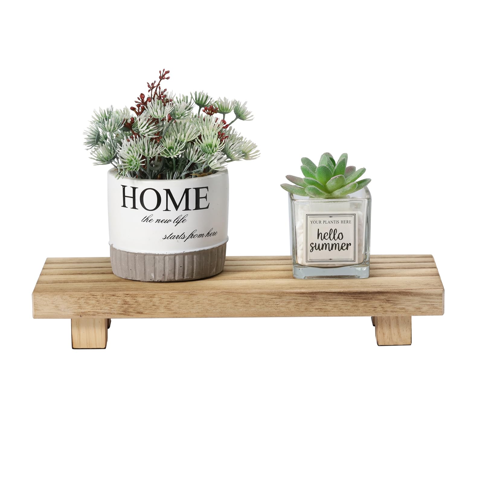 Amazon.com: NADESSA Wood Riser for Home Decor, Wooden Display Stand for ...