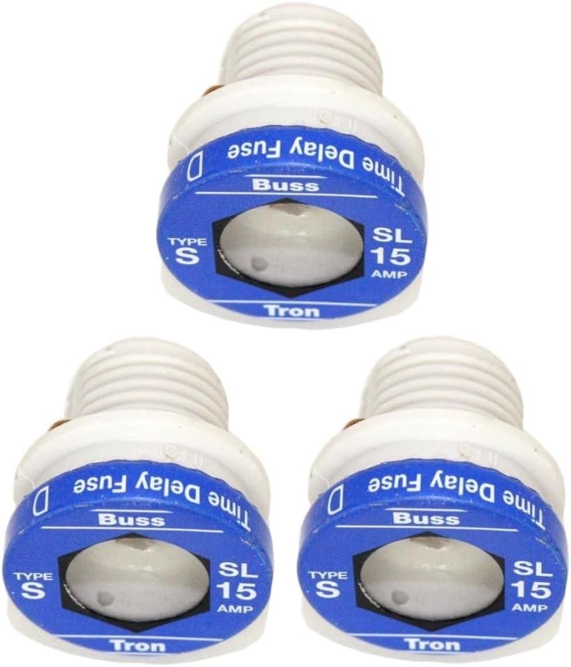 PLUG FUSE TYPE S 15A 4PK - Amazon.com