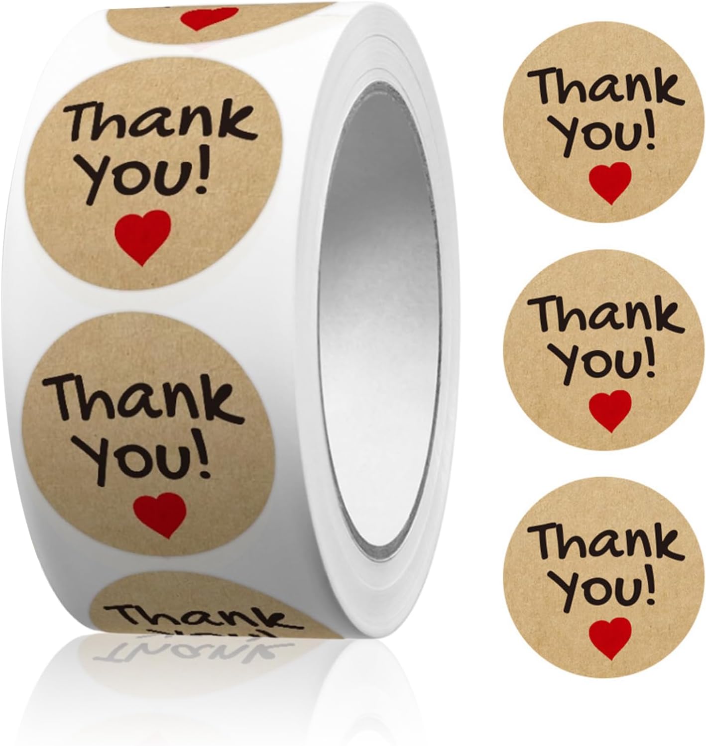 Thank You Sticker, 500 Stk Thank You Aufkleber Danke Dankeschön Rund ...