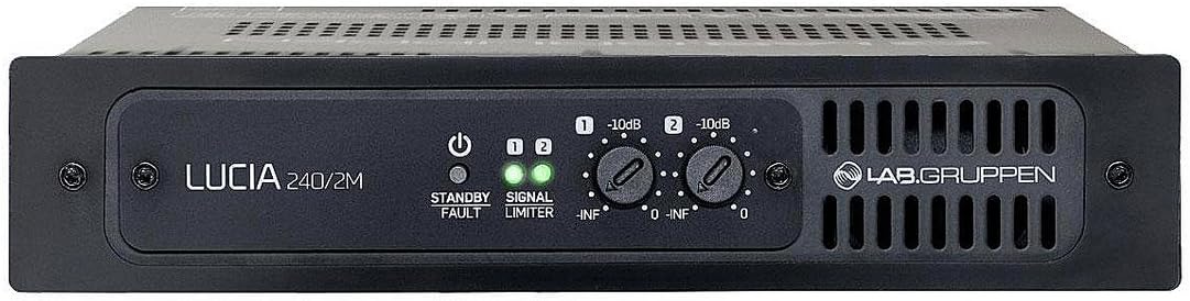 Lab.gruppen Lucia 240/2M | 4x4 Mix Matrix 2x120 Watt DSP Power ...