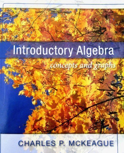 Introductory Algebra concepts and graphs 2nd (second) Edition by ...