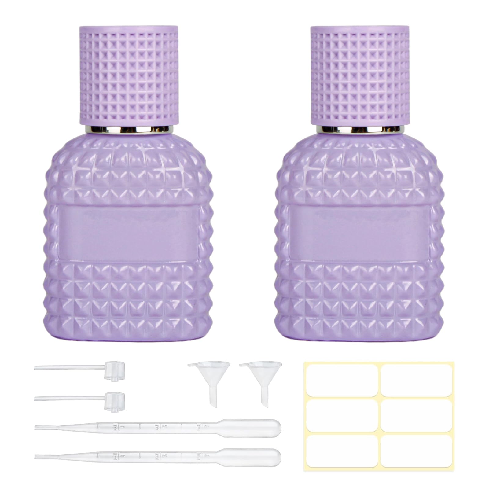 Amazon.com: HXRYAGi 2 Pack 30ml Perfume Spray Bottles Empty, Refillable ...