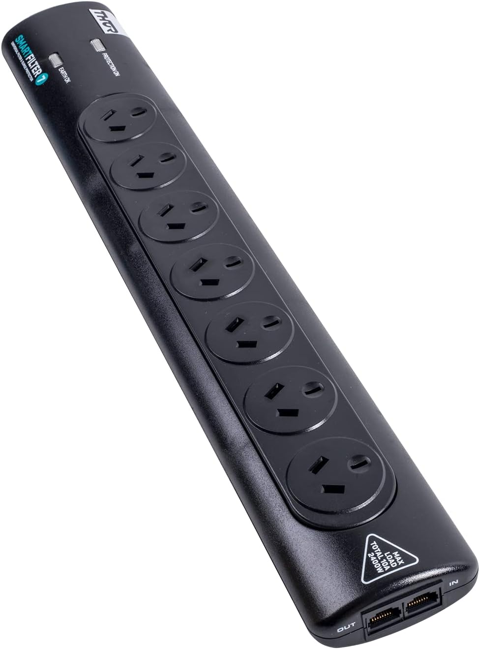 Thor D/145B 7-Way SmartFilter Surge Protection Power Board with Noise ...