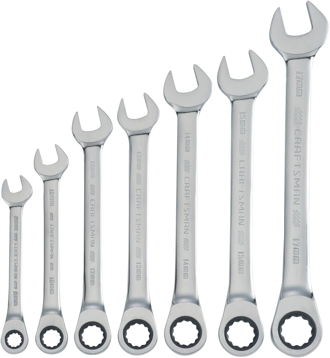 CRAFTSMAN Ratchet Wrench Set, SAE, 7Piece (CMMT12079) - Amazon.com