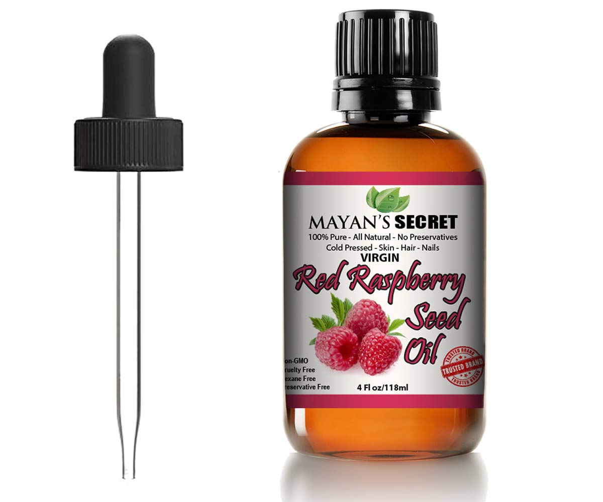 Amazon.com: Mayan's Secret Red Raspberry Seed Oil Cold Pressed ...