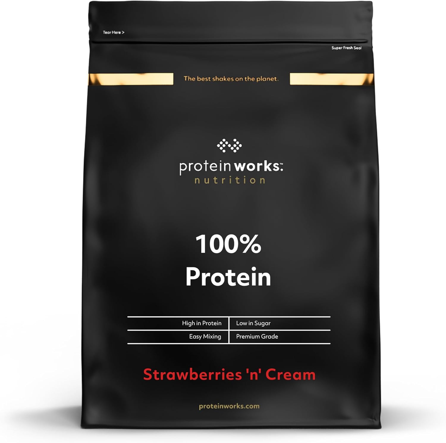 Protein Works - 100 percent Protein, 2.5kg, High Protein Blend, 83 ...
