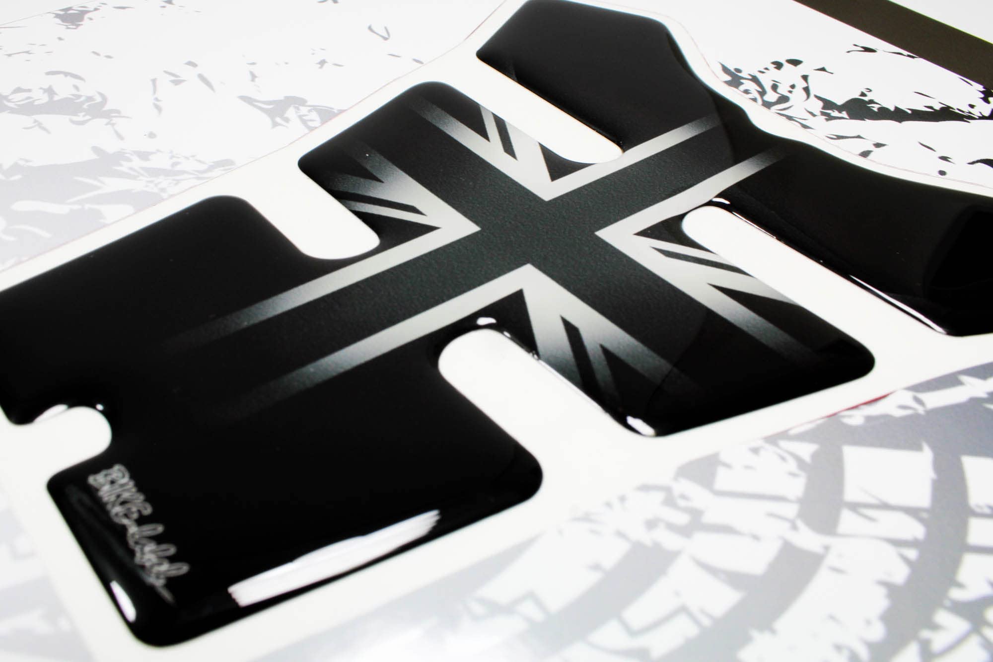 Union Jack Car Sticker Triumph Union Jack Motorcycle Filler Fuel Gas ...