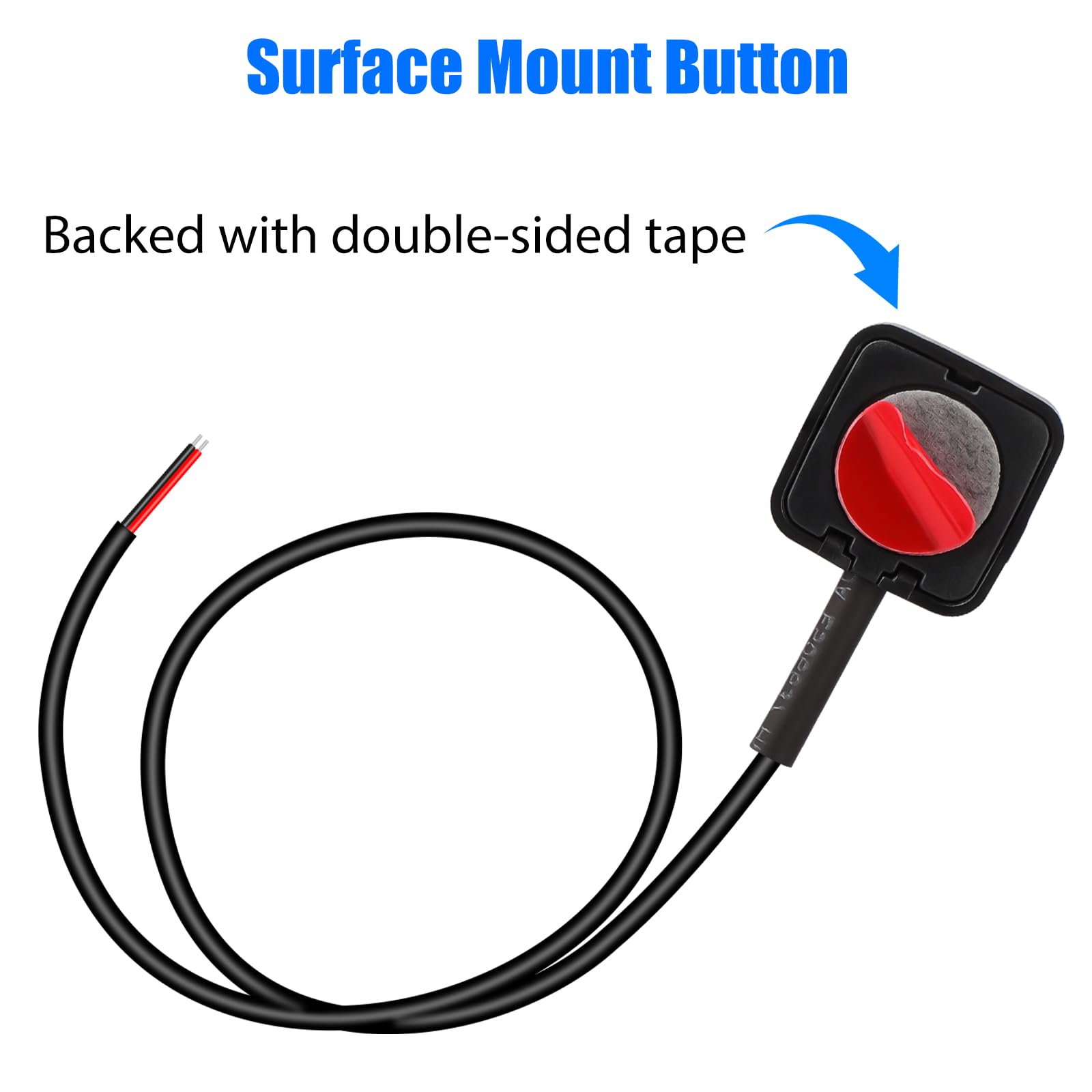 Snapklik.com : 10 Pcs Rocker Switches, Momentary Push Button Switch, ON ...