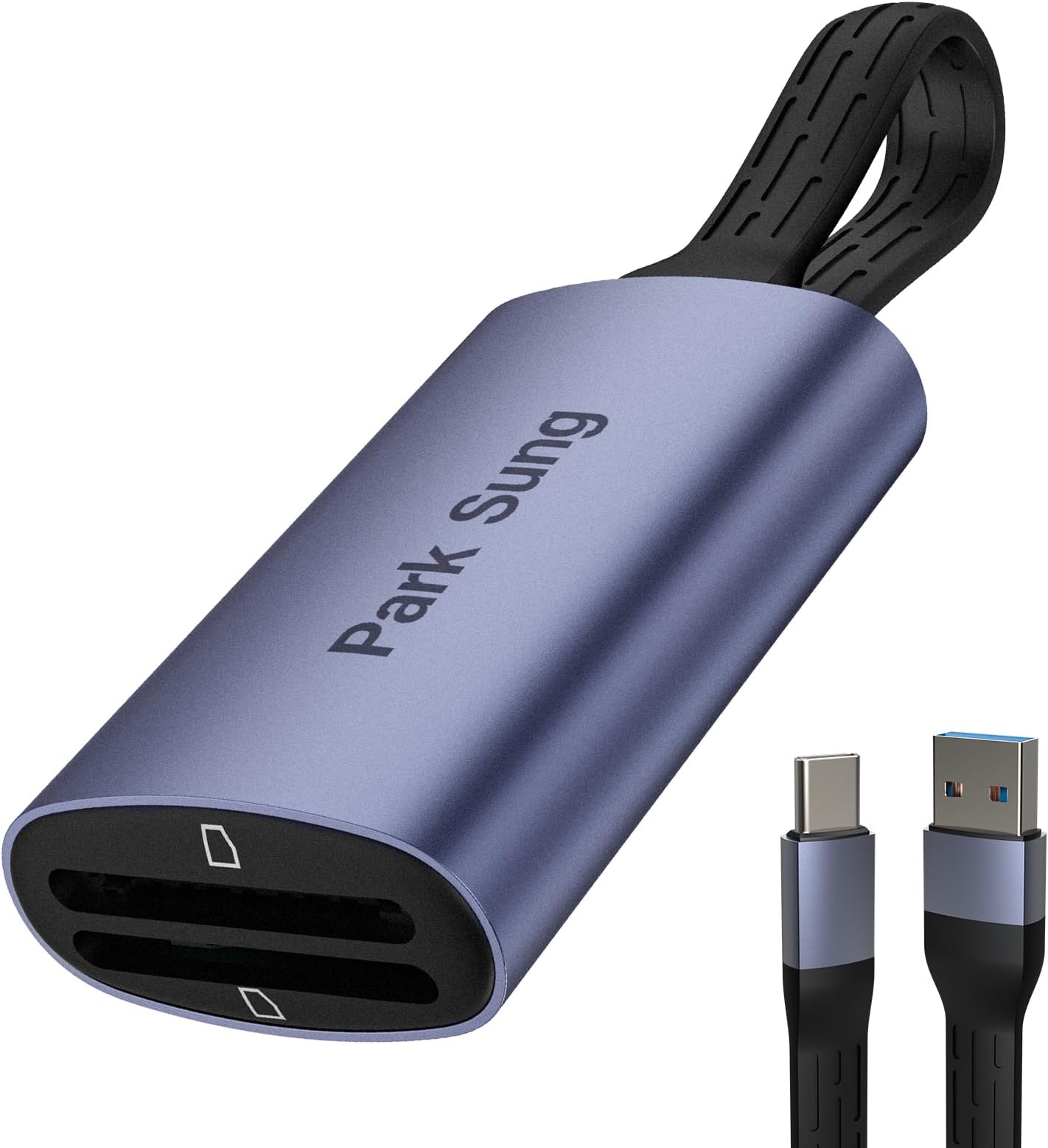 Amazon.com: Park Sung SD 4.0 Memory Card Reader 2-in-1, Dual Slot ...