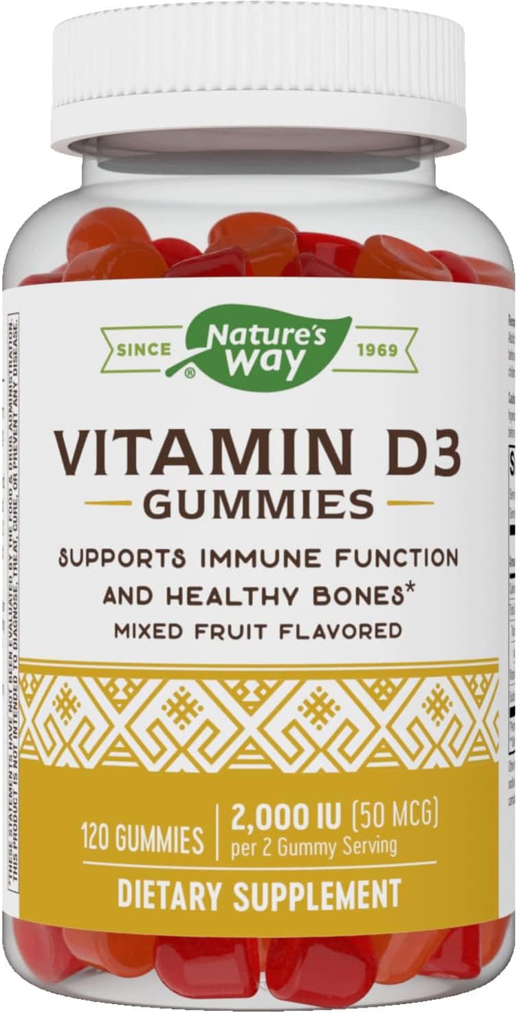 Amazon.com: Nature's Way Vitamin D3 Max**, High Potency Vitamin D3 ...