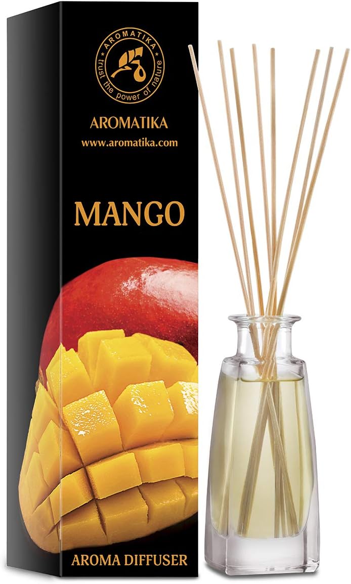 Amazon.com: Mango Diffuser 3.4 oz ( 100ml ) - Aroma Reed Diffuser ...
