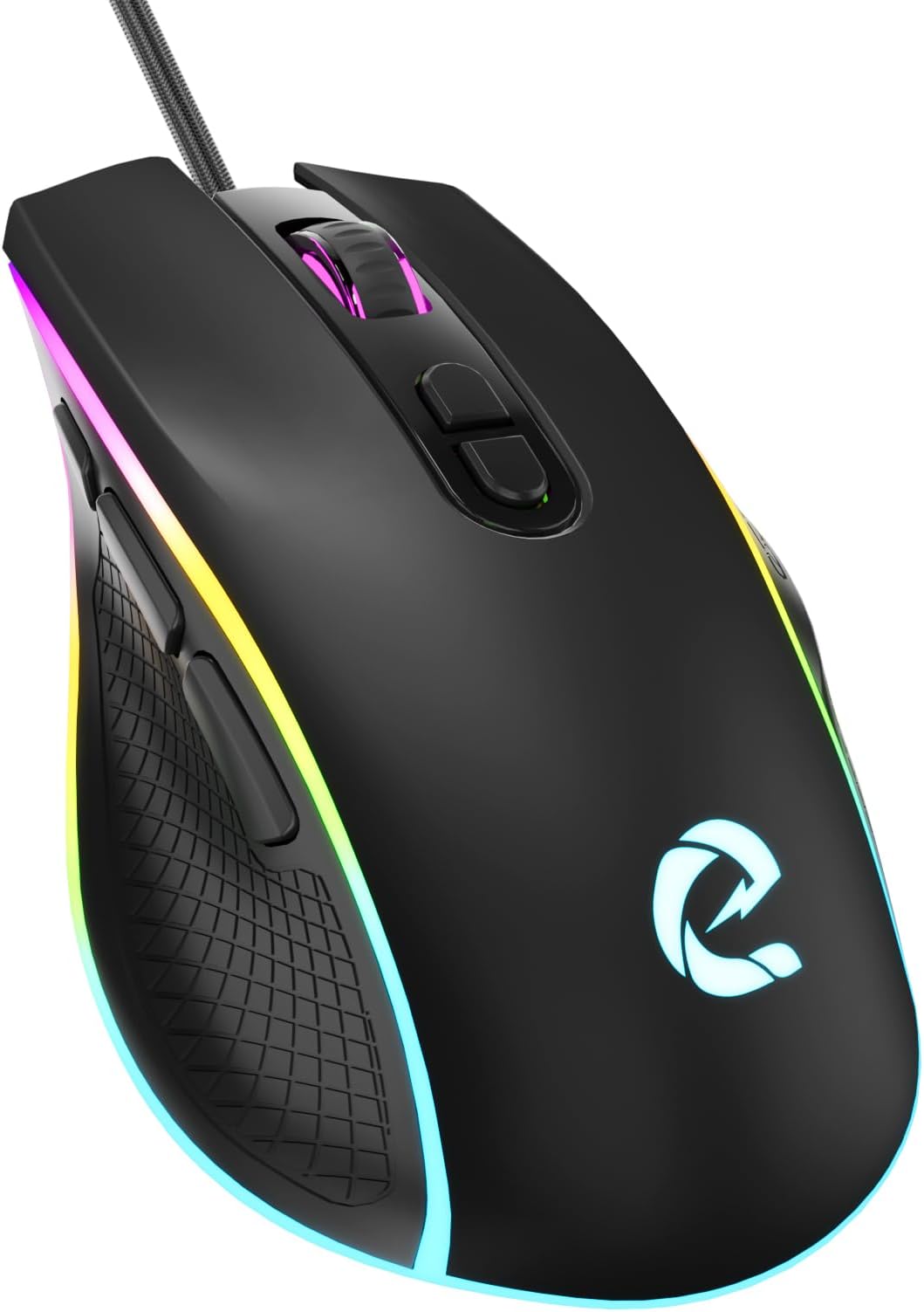 Amazon.com: HOMIEBUDS Wired PC Gaming Mouse ZENBLU High Precision Laser ...
