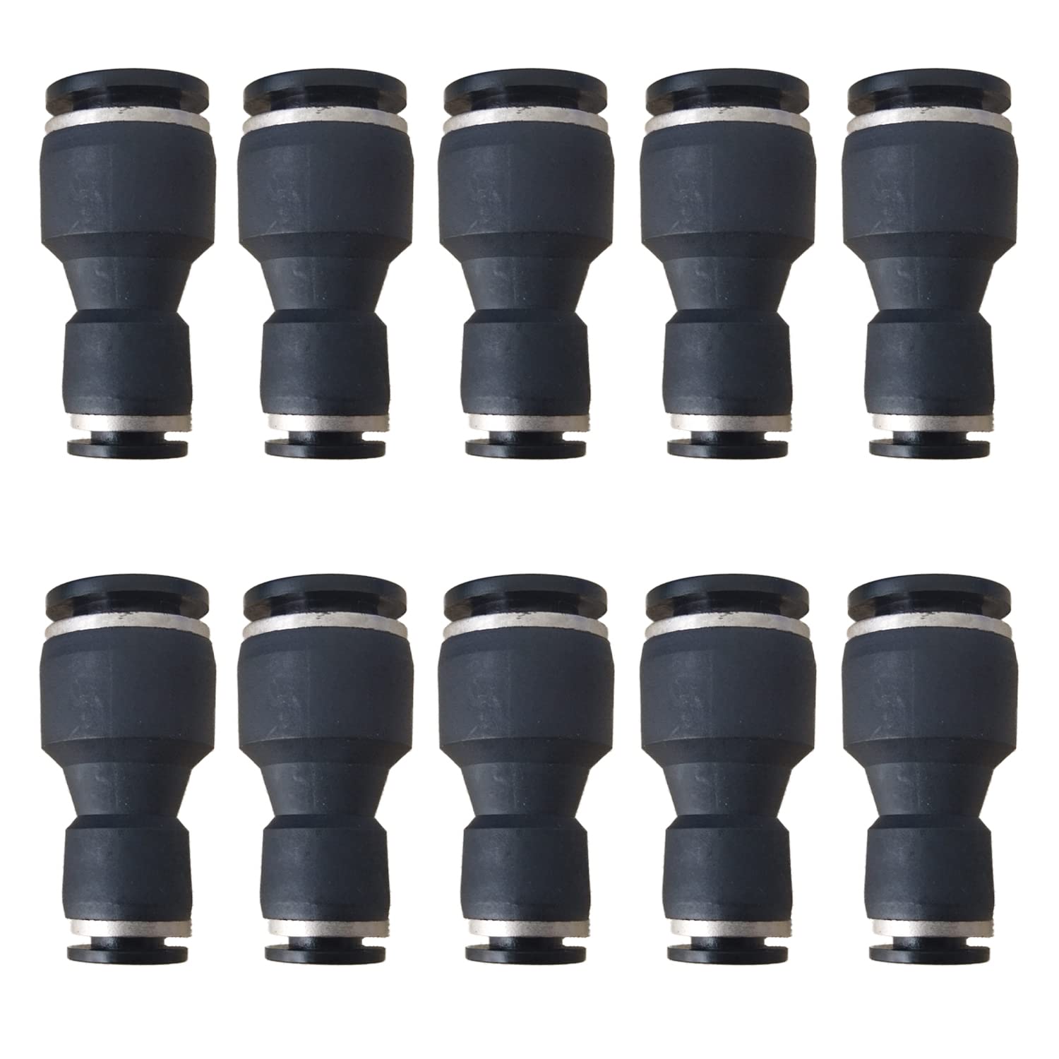 Snapklik.com : Zjxed 10mm OD X 6mm OD Pneumatic Quick Connector Push To ...