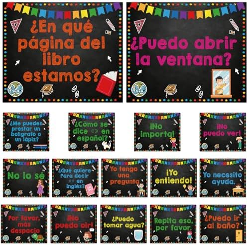 Amazon.com: Teacher's Discovery Subject Pronouns Spanish Poster ...