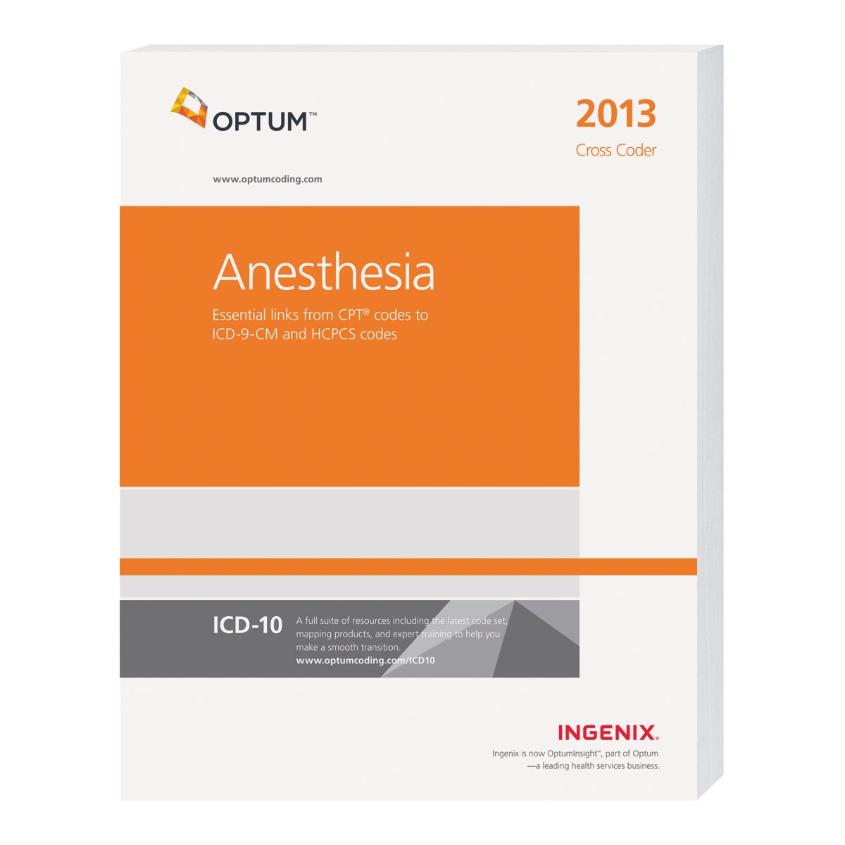Anesthesia Cross Coder 2013: Essential Links from CPT Codes to ICD-9-CM and HCPCS Codes | Amazon ...