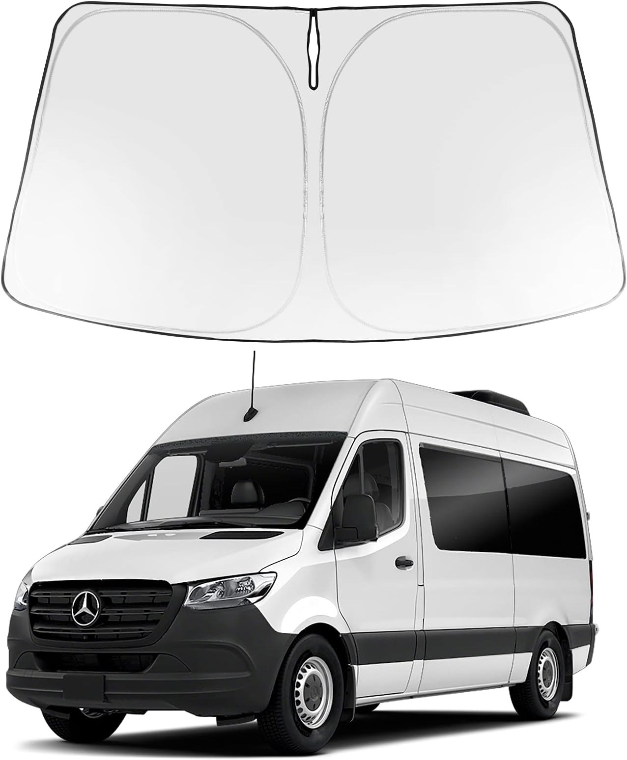 Amazon.com: Front Windshield Sun Shade Foldable Sunshade Protector ...