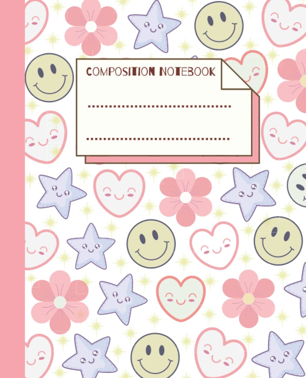 Composition Notebook Wide Ruled Cute Composition Notebooks For Teen ...