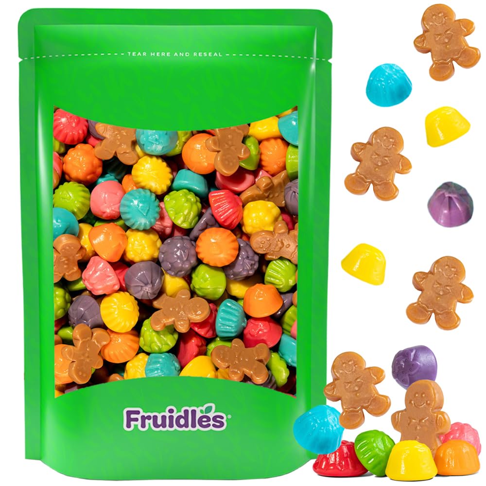 Snapklik.com : Christmas Jolly Gingerbread Gummies, Delicious Gummy ...