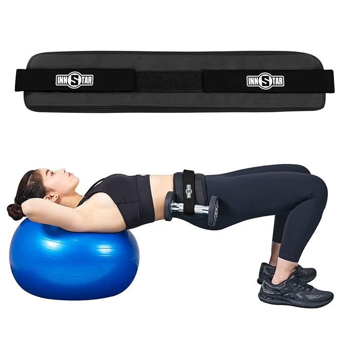Buy INNSTAR Hip Thrust Belt, Portable Hip Thrust Pad,Great for Hip ...