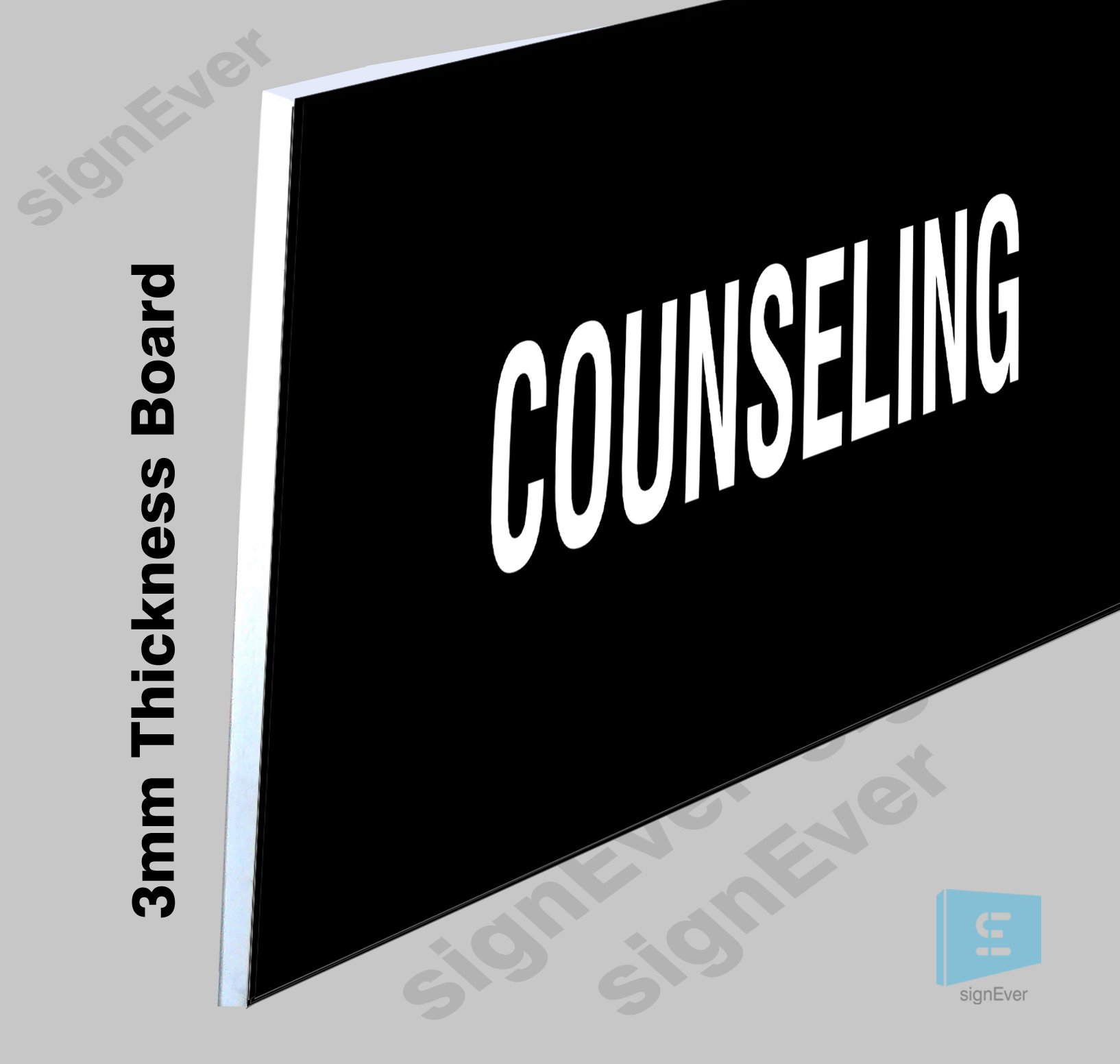 Buy SIGN EVER Counseling Door Sign Board for Psychological Medical ...