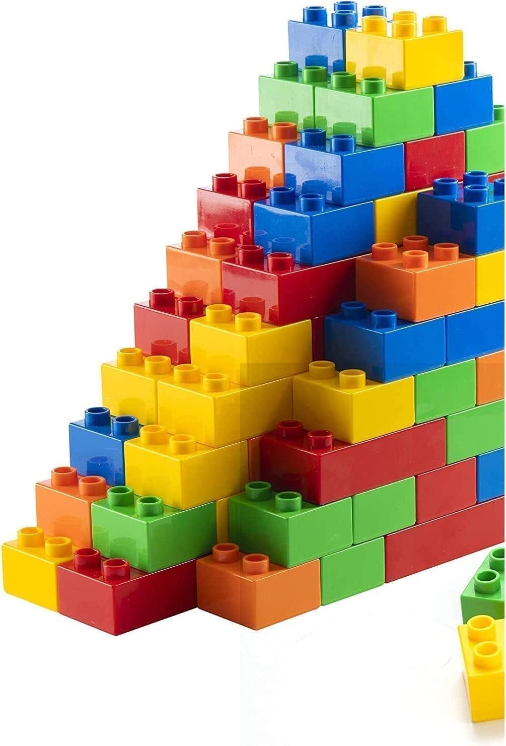 SURPZON 68 Pieces Classic Big Building Bricks, Builing Blocks Toy ...