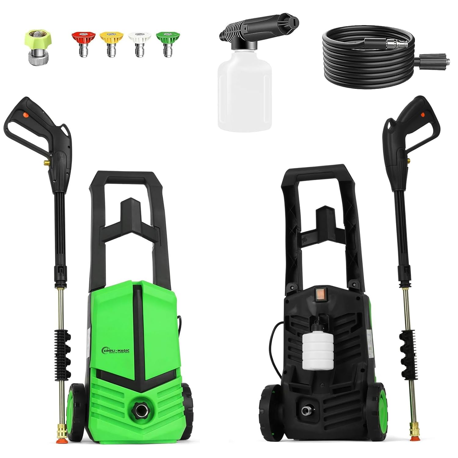 Amazon.com : Simpli-Magic Electric Pressure Washer Kit with GFCI Plug ...