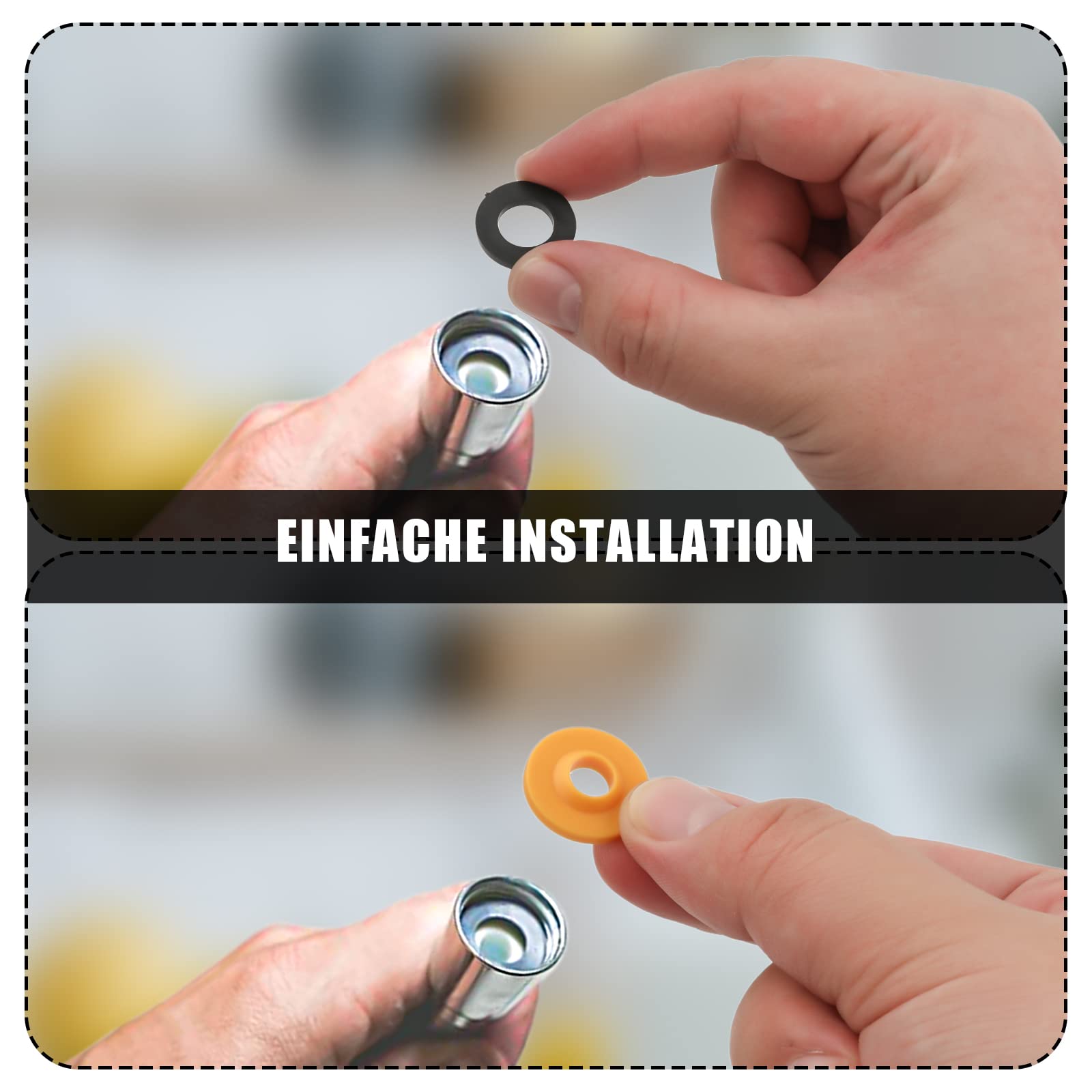 Snapklik.com : 8pcs Water Flow Restrictor, Silicone Shower Flow Reducer ...